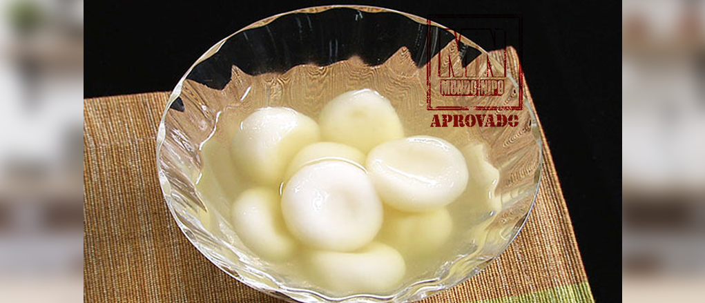 RECEITA: Shiratama dango com xarope de chá verde - Mundo Nipo